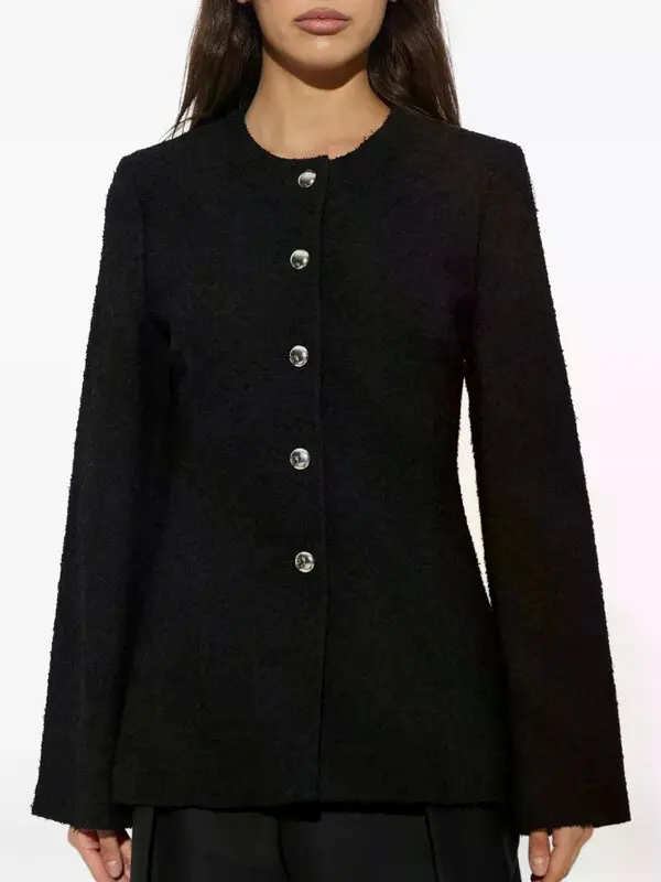 RÓHE Bouclé Jacket With Button Fastening