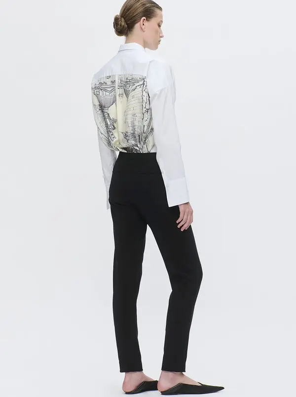 CALLAS MILANO Permanent Collection Cory Jersey Slim Pant - Black