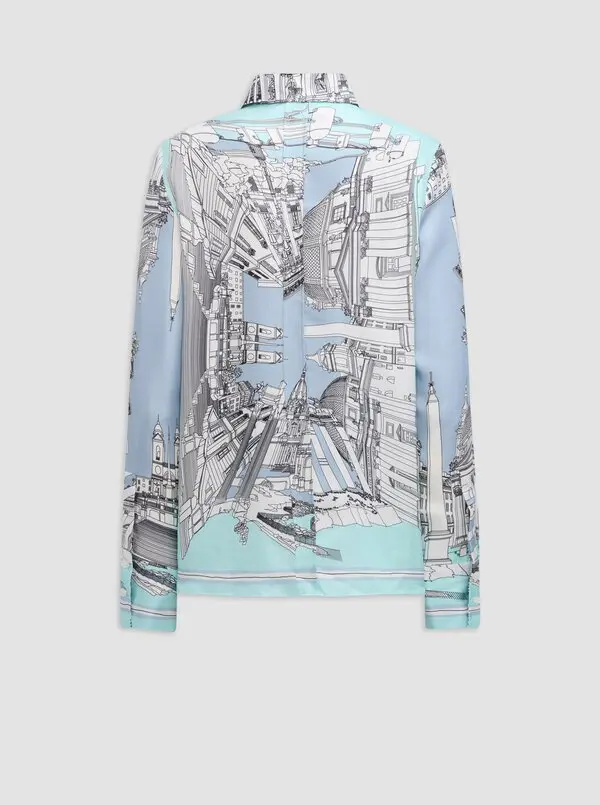 CALLAS MILANO Cameron Rome Silk Shirt