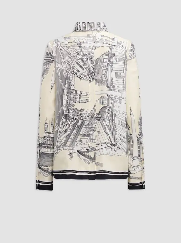CALLAS MILANO Cameron Rome Silk Shirt