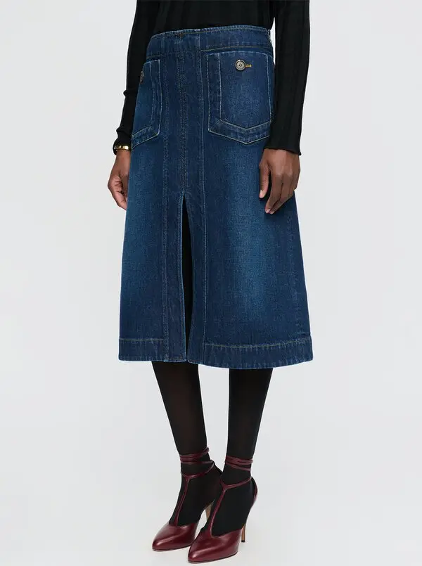 Permanent Collection Fernanda Denim Skirt