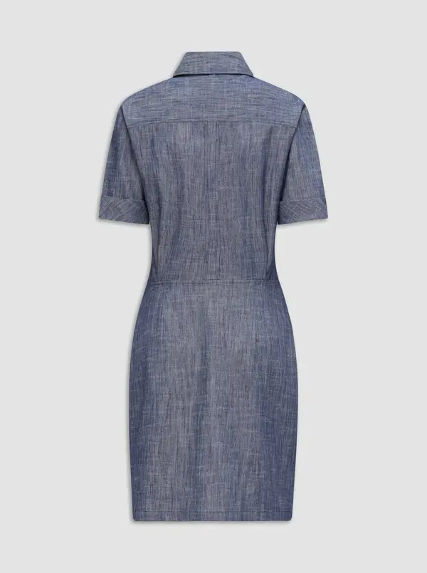 Permanent Collection Ondine Shirtdress Denim