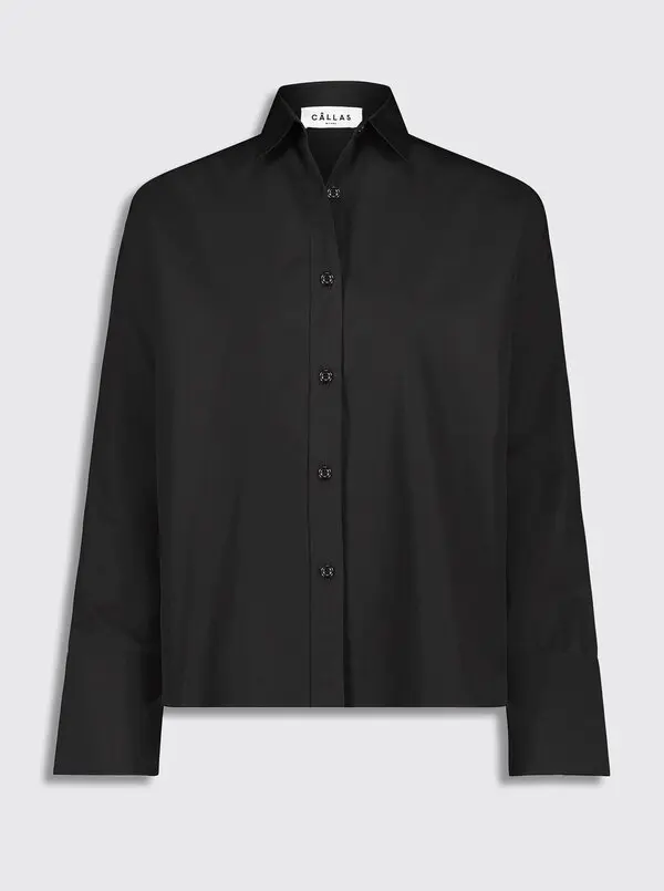 CALLAS MILANO Permanent Collection Sirene Venice Shirt - Blue/black