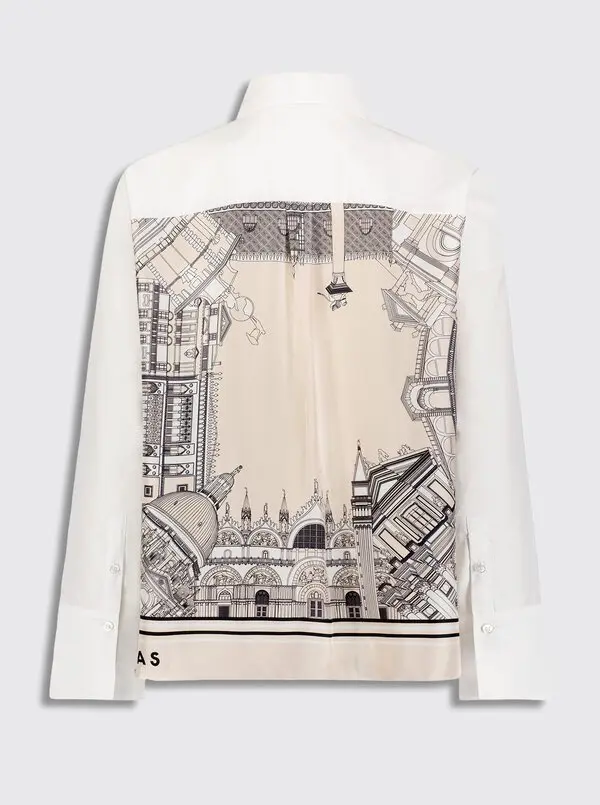 Permanent Collection Sirene Venice Shirt White Travertine