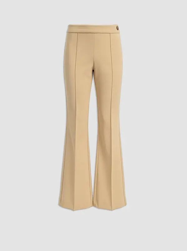CALLAS MILANO Ps26 Lola Cropped Kick Flare Pant - Pale Camel