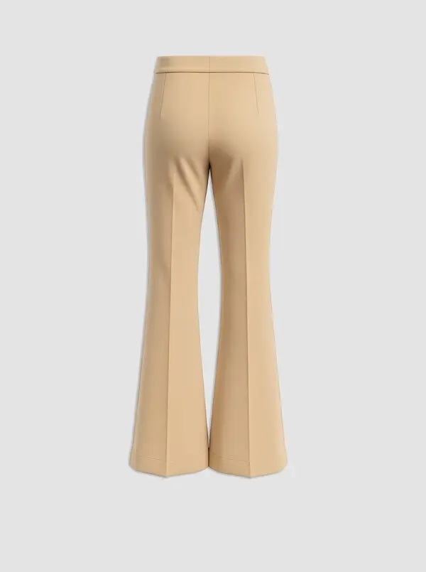 CALLAS MILANO Ps26 Lola Cropped Kick Flare Pant - Pale Camel