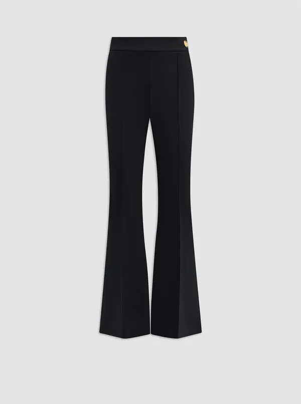 CALLAS MILANO Permanent Collection Lola Jersey Crop Flare Pant - Black
