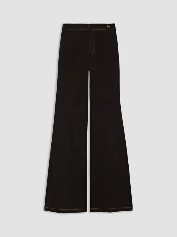 CALLAS MILANO Permanent Collection Jane Organic Light Twill Pant - Black