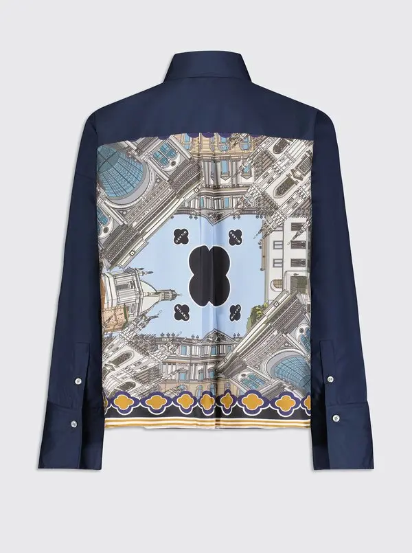 CALLAS MILANO Permanent Collection Sirene Milano Shirt - Navy/navy