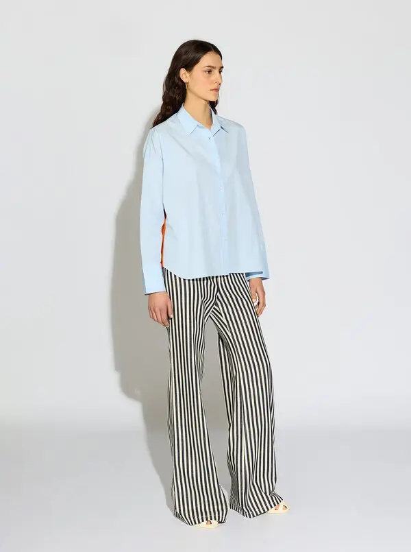 CALLAS MILANO Permanent Collection Sirene Como Lake Shirt - Pale Blue