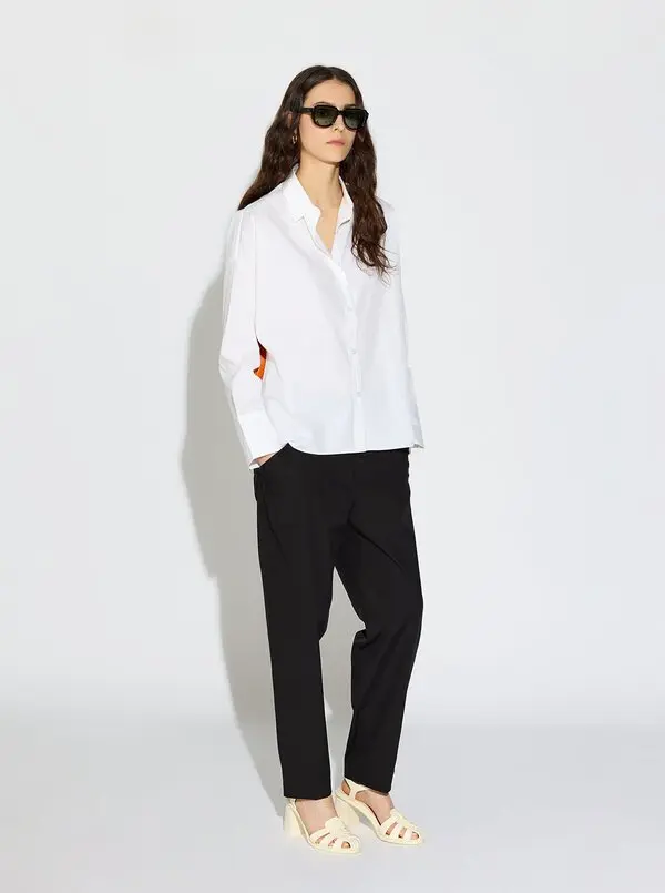 CALLAS MILANO Permanent Collection Sirene Como Lake Shirt - White