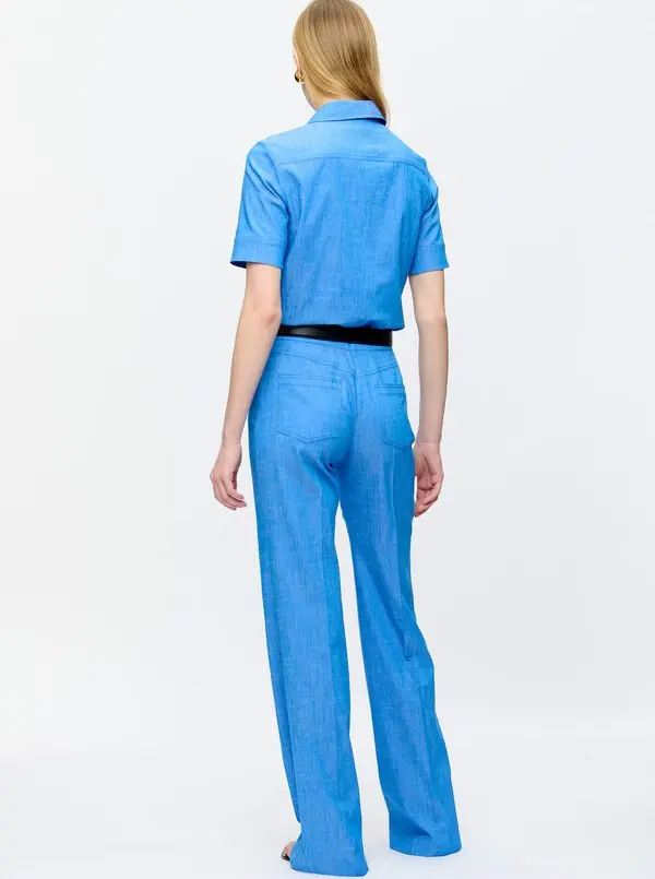 Permanent Collection Vesper Denim Shirt Blue