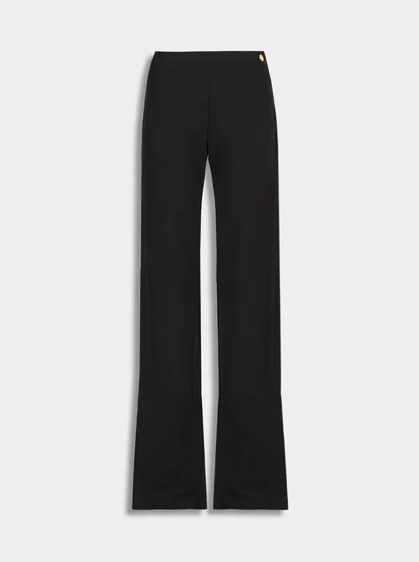 CALLAS MILANO Permanent Collection Anouk Stretch Crepe Trousers - Black