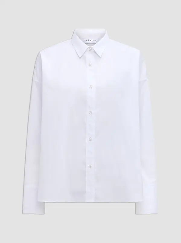 CALLAS MILANO Ss26 Sirene Scarf Back Shirt