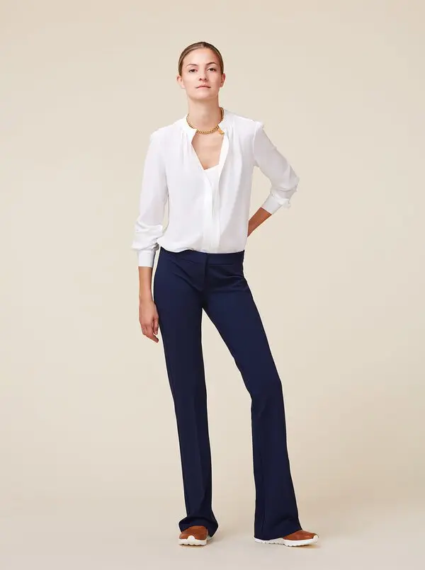 Permanent Collection Olympia Silk Blouse