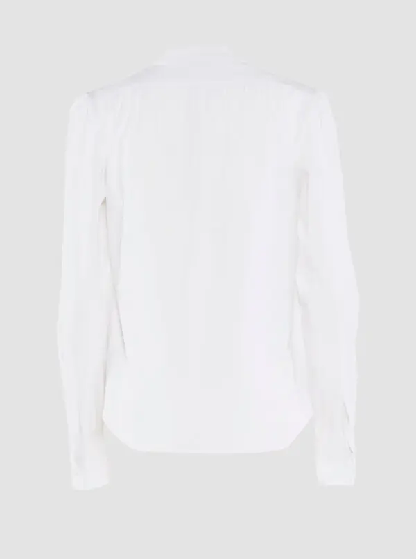 CALLAS MILANO Olympia Poplin Blouse - White