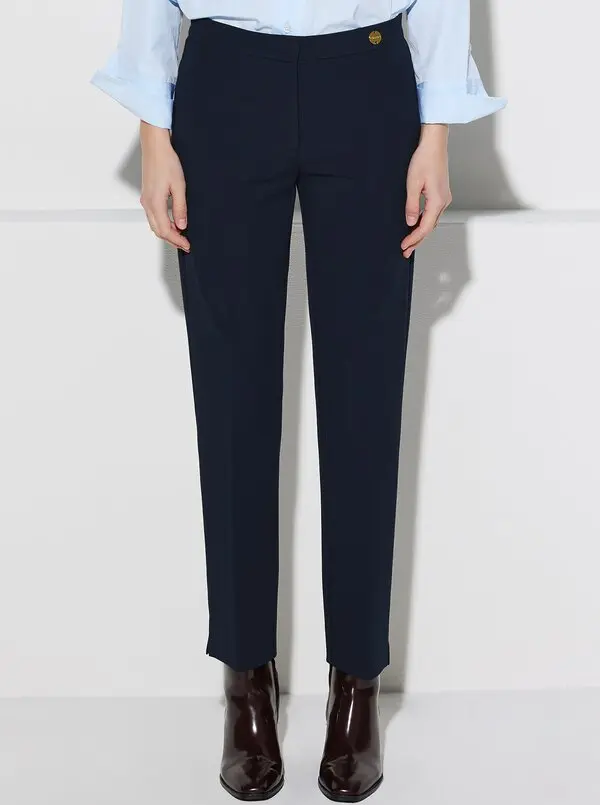 CALLAS MILANO Permanent Collection Charlotte Stretch Crepe Ankle Pants