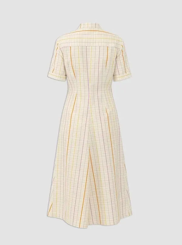CALLAS MILANO Ss26 Noor Short Sleeve Shirtdress