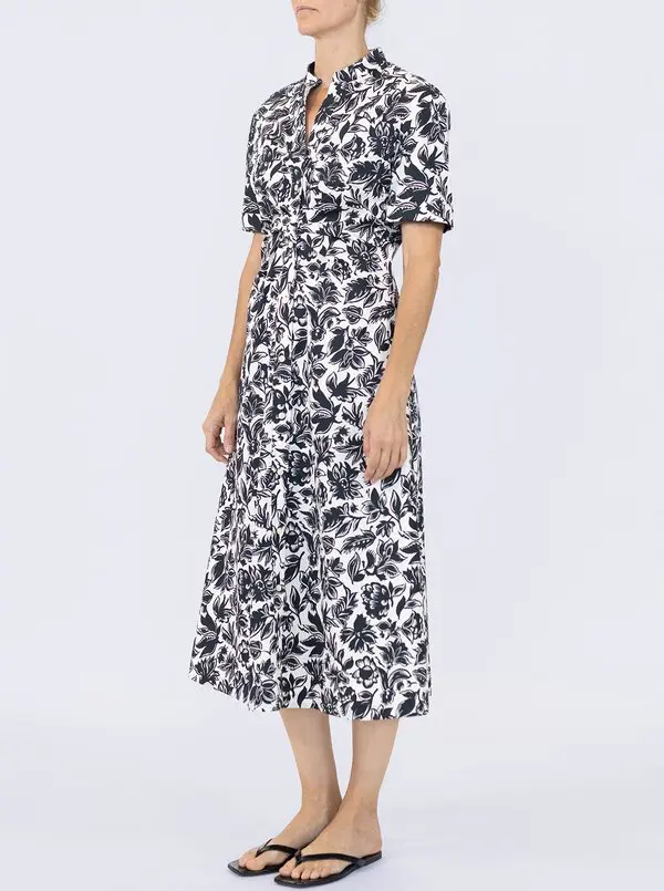 CALLAS MILANO Ss26 Noor Short Sleeve Shirtdress