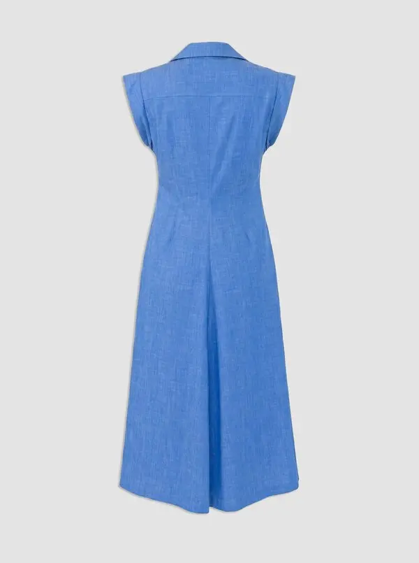 CALLAS MILANO Miami Sleeveless Shirtdress