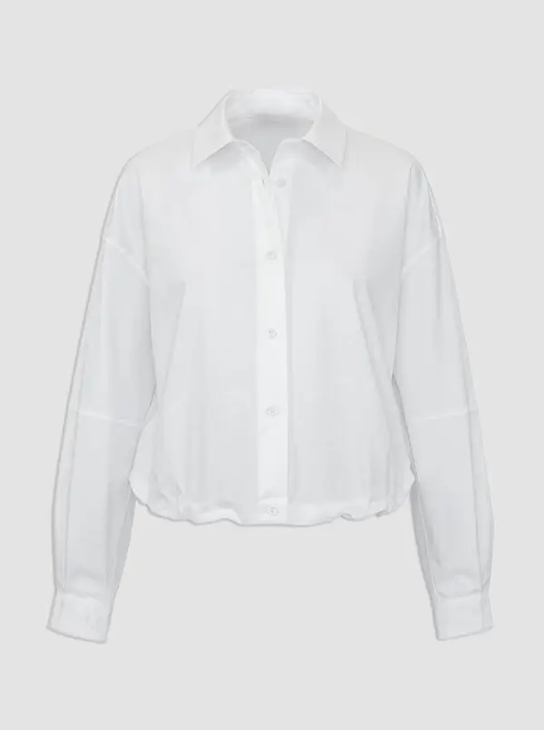 CALLAS MILANO Ss26 Lille Blouson Shirt - White