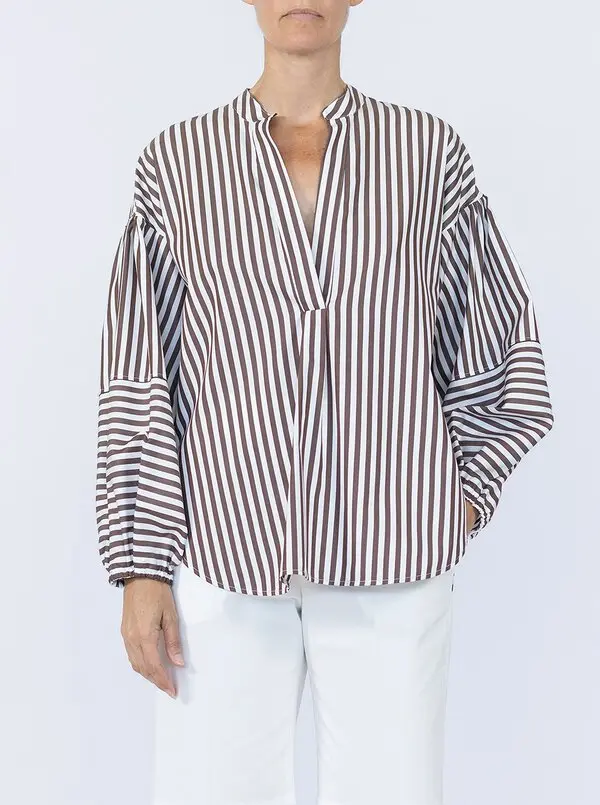 CALLAS MILANO Keaton Shirt With Lantern Sleeves