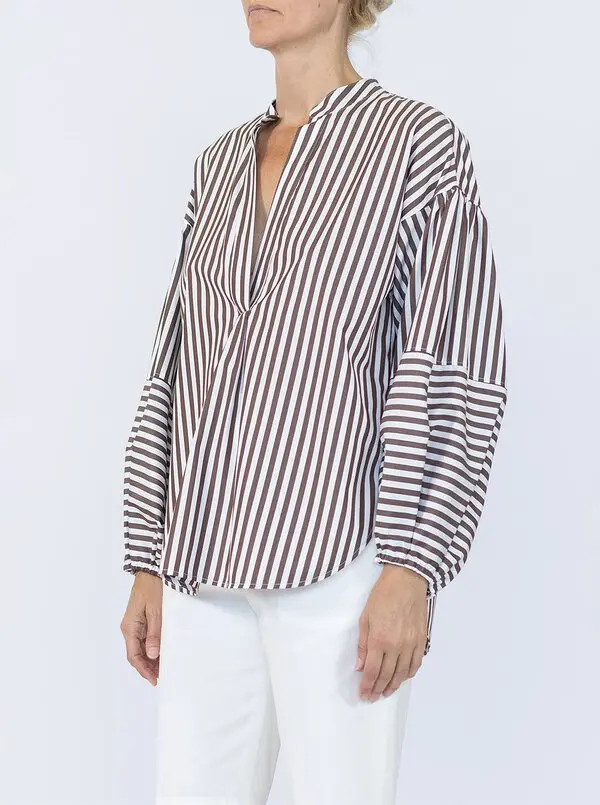 CALLAS MILANO Keaton Shirt With Lantern Sleeves
