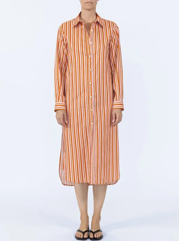 CALLAS MILANO Elissa Long Shirtdress