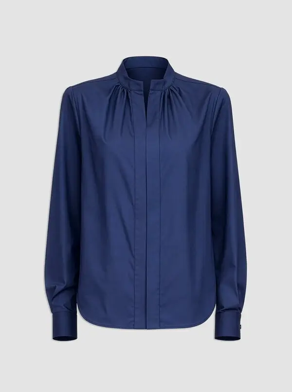 CALLAS MILANO Olympia Long Sleeve Shirt - Ocean