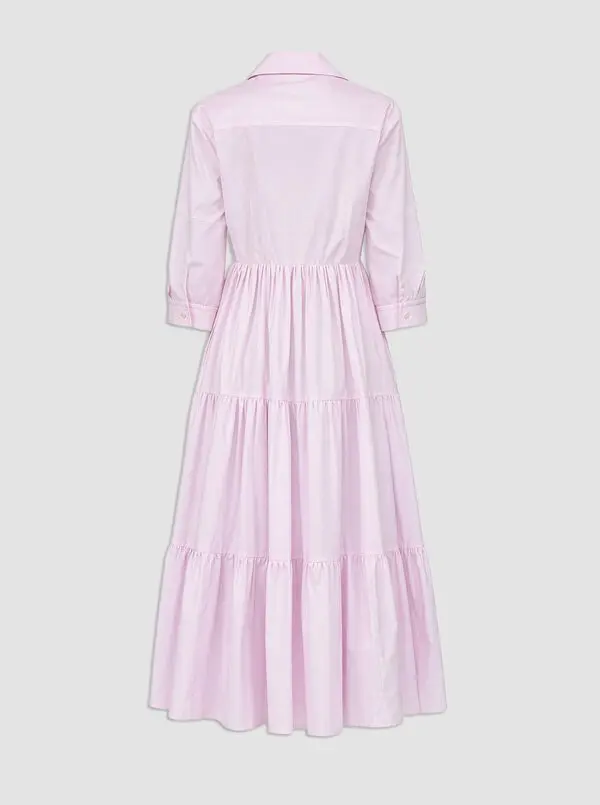 CALLAS MILANO Marseille Tiered Shirtdress