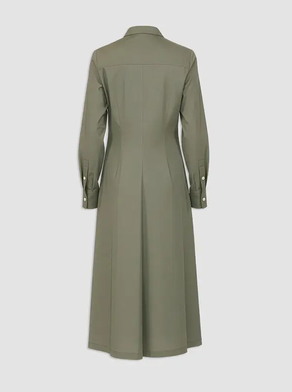CALLAS MILANO Ps26 Genny Long Sleeve Shirtdress - Olive