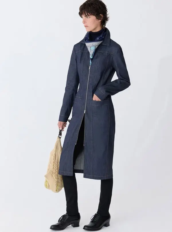 CALLAS MILANO Riia Long Jean Jacket