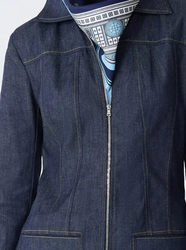CALLAS MILANO Riia Long Jean Jacket