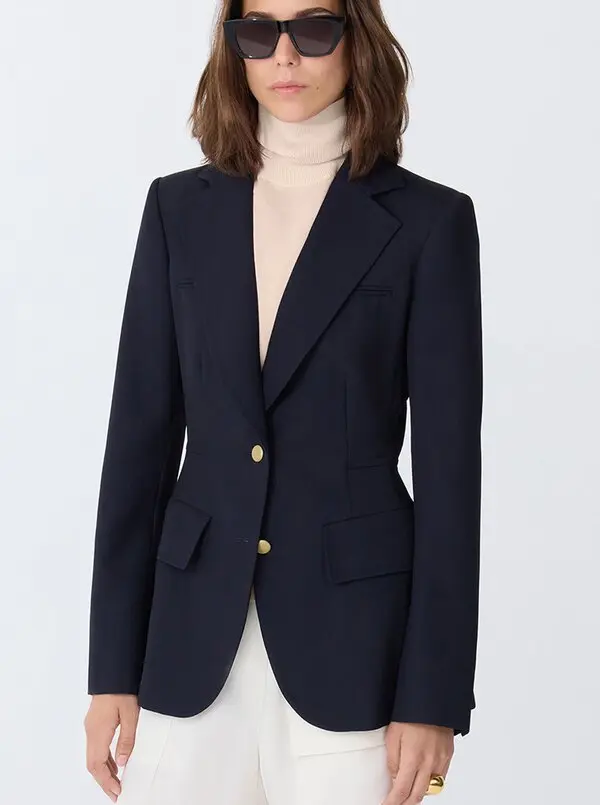 CALLAS MILANO Permanent Collection Neptune Two-button Blazer