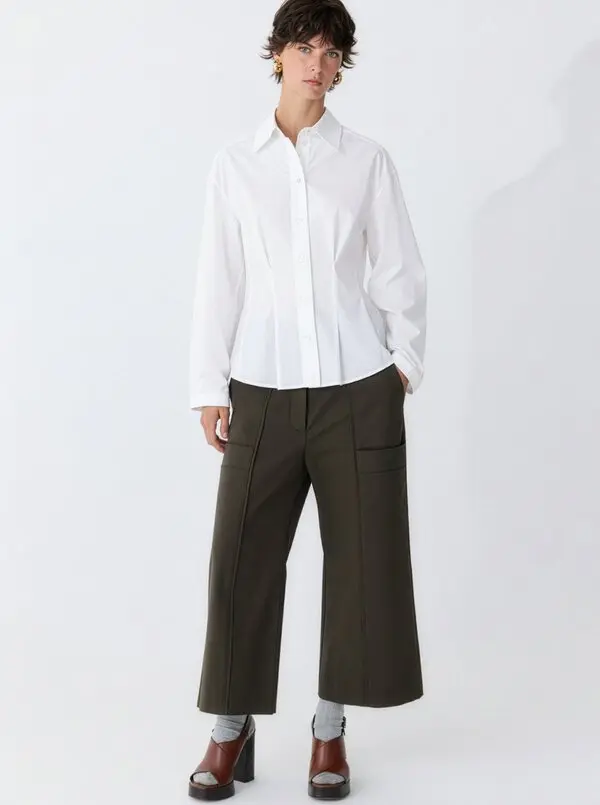 CALLAS MILANO Permanent Collection Lucia Lantern Sleeve Shirt
