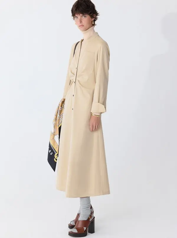 CALLAS MILANO Genny Longsleeve Shirt Dress