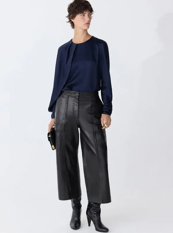 Permanent Collection Bliss Drape Sleeve Blouse