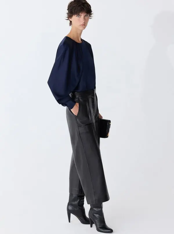 Permanent Collection Bliss Drape Sleeve Blouse