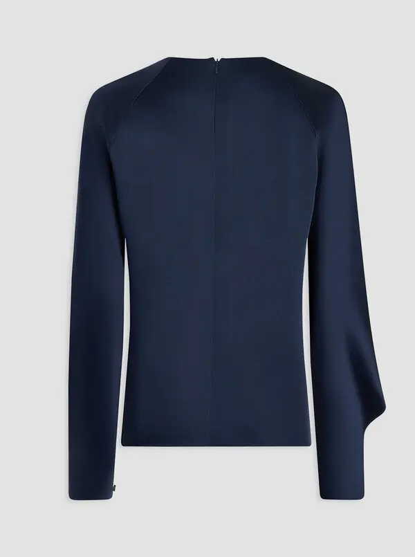 Permanent Collection Bliss Drape Sleeve Blouse
