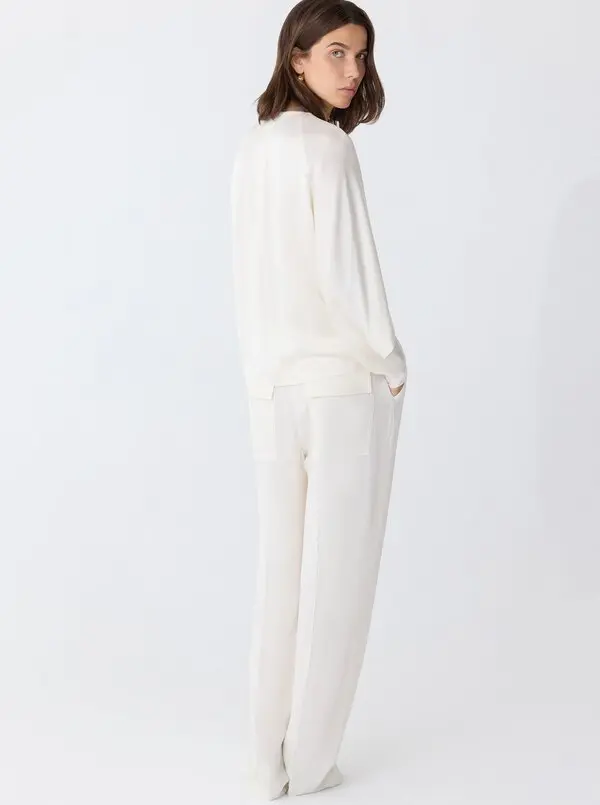 Permanent Collection Bliss Drape Sleeve Blouse