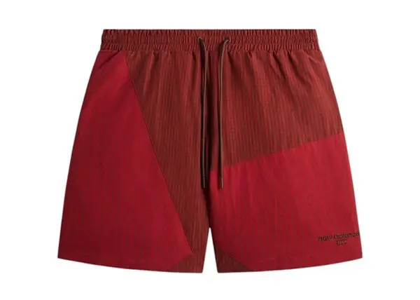 Kith X New Balance Poplin Mix Madison Short - Biking Red