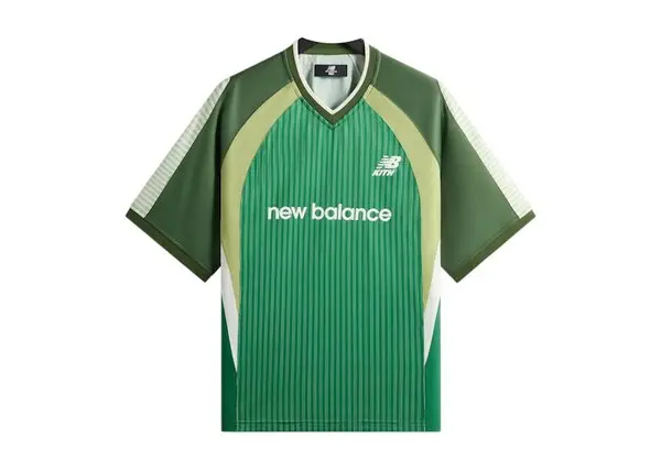 Kith X New Balance Mesh Chase Jersey - Spring Juniper