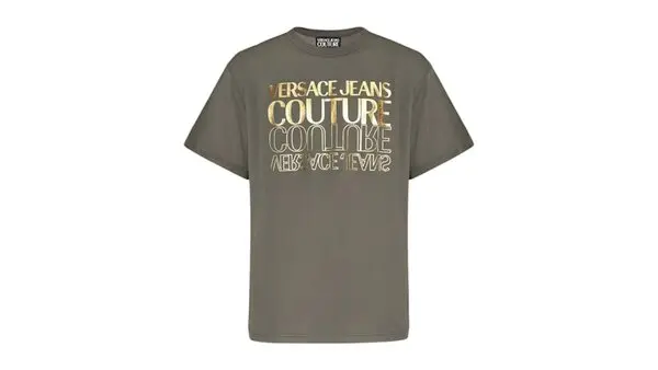 Versace Jeans Couture Logo Printed Crewneck Sweat-shirt T-shirt