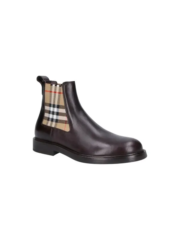 Burberry Ankle Boots "pembroke - Brown