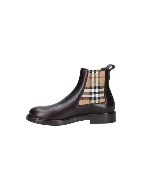 Burberry Ankle Boots "pembroke - Brown