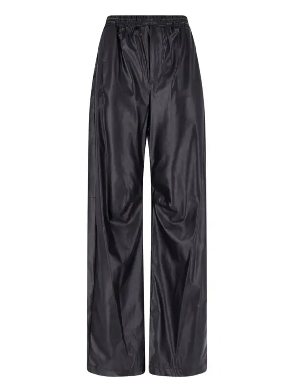 MAISON MARGIELA Wide Faux Leather Pants