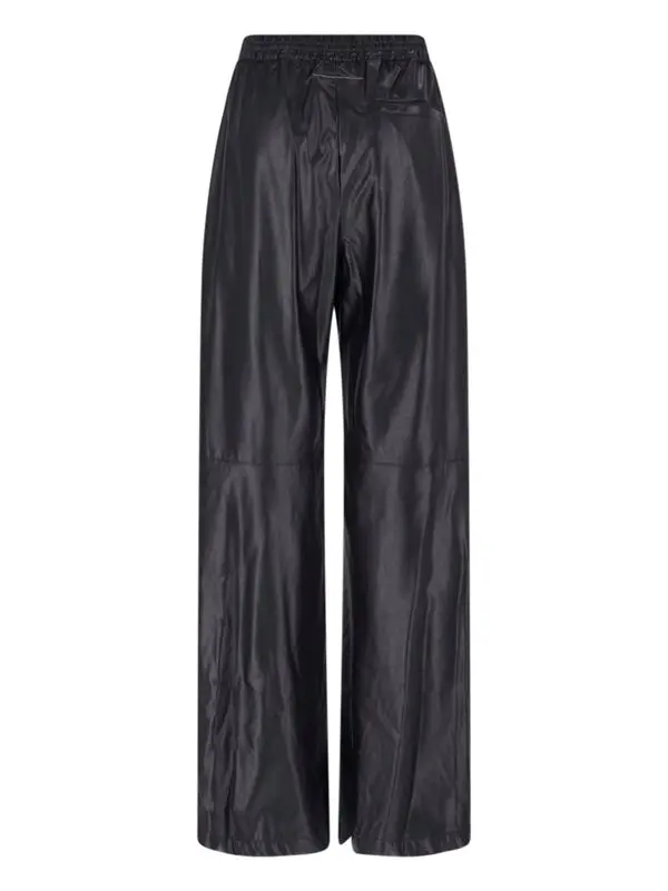 MAISON MARGIELA Wide Faux Leather Pants