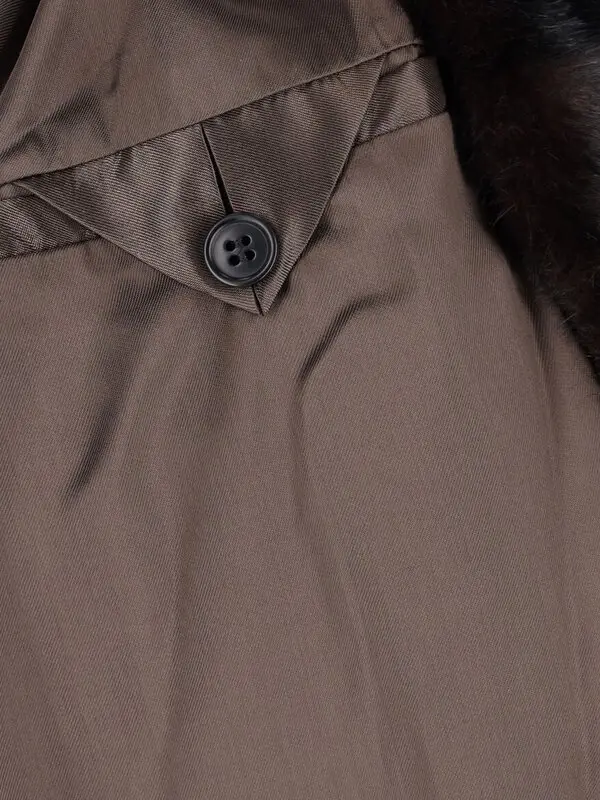 MAISON MARGIELA Faux Fur Bomber Jacket