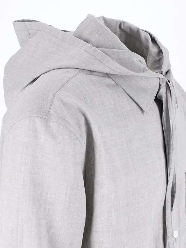 Bottega Veneta Wool Canvas Shirt