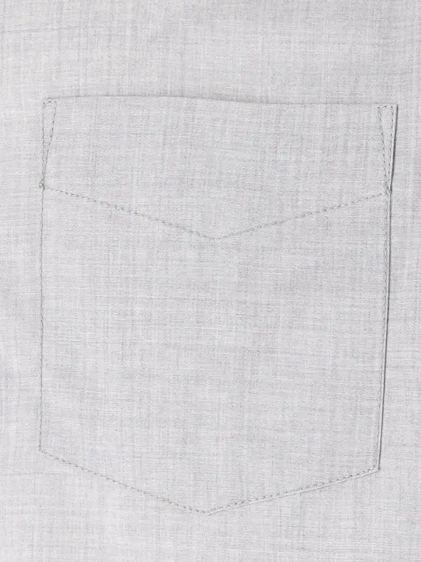 Bottega Veneta Wool Canvas Shirt